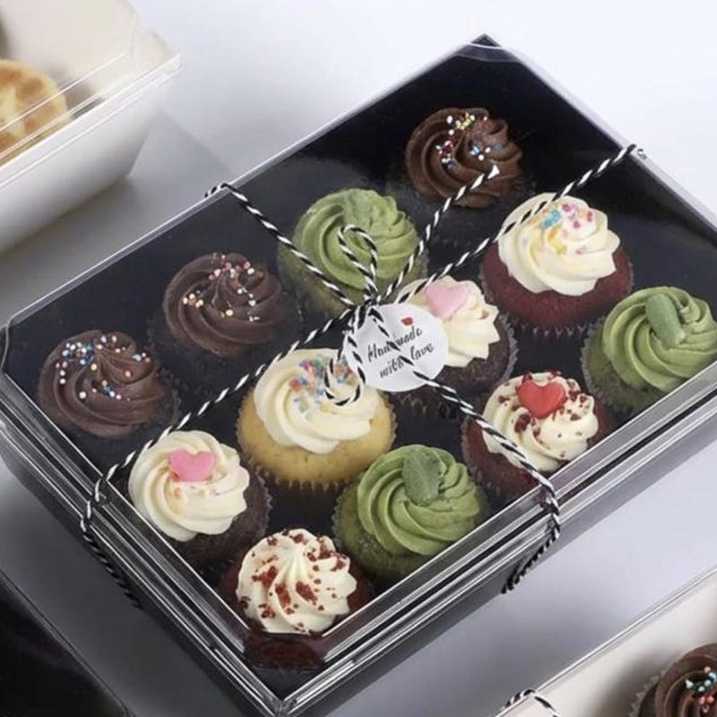 Bakery Boxes Clear Lids - Etsy