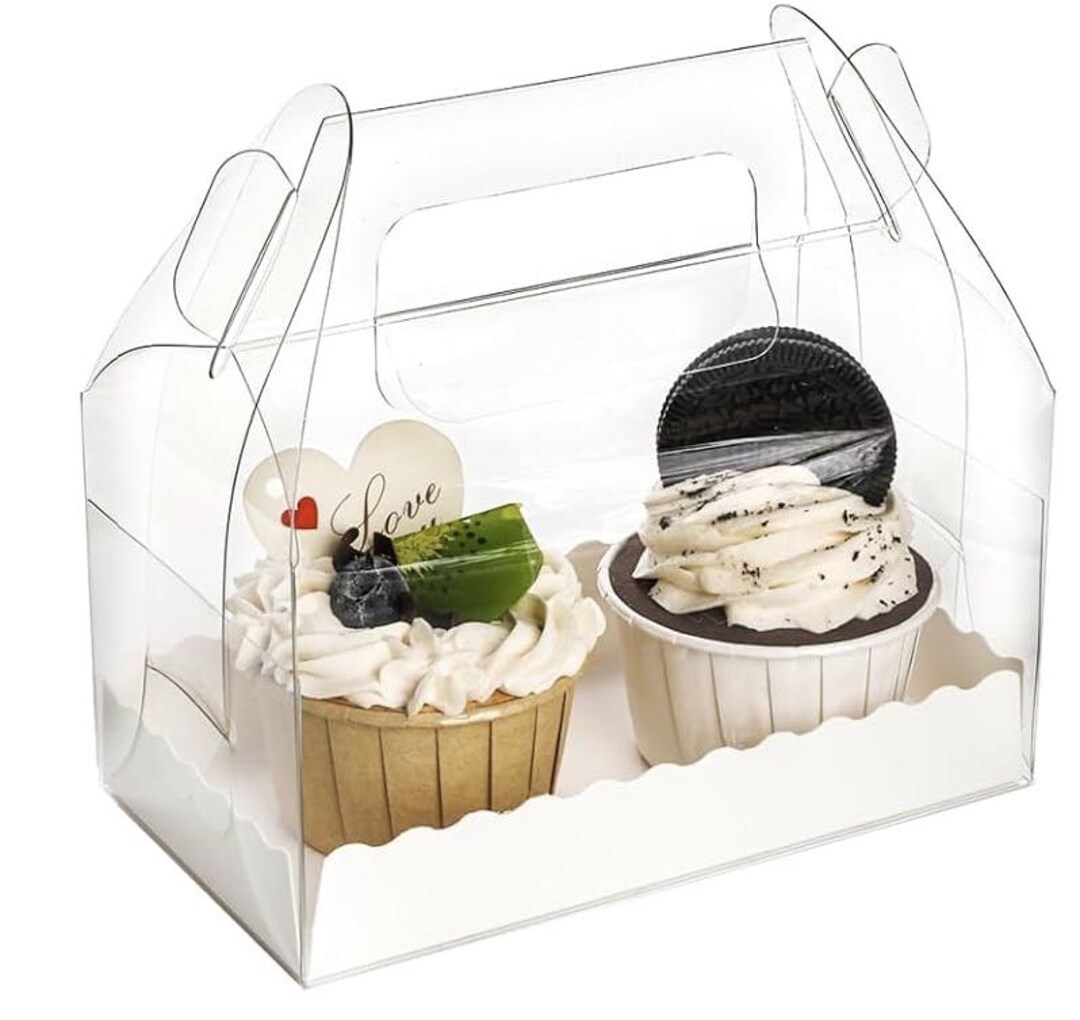Clear Gable Gift Boxes Party Favor Gift Gable Box- Charcuterie Candy ...