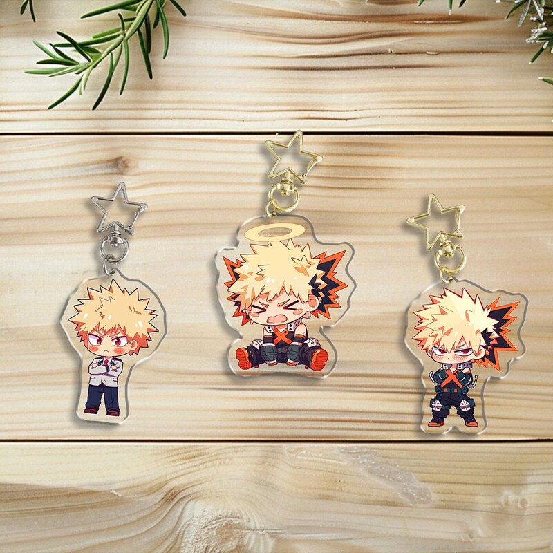 My Hero Academia Keychain - Etsy