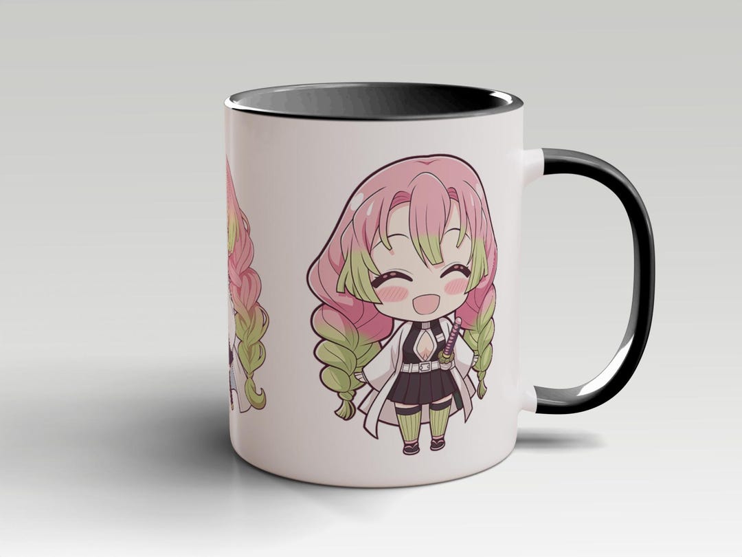 Anime Mug Demon Slayer Mitsuri Kanroji Japanese Animation Tea Cup ...