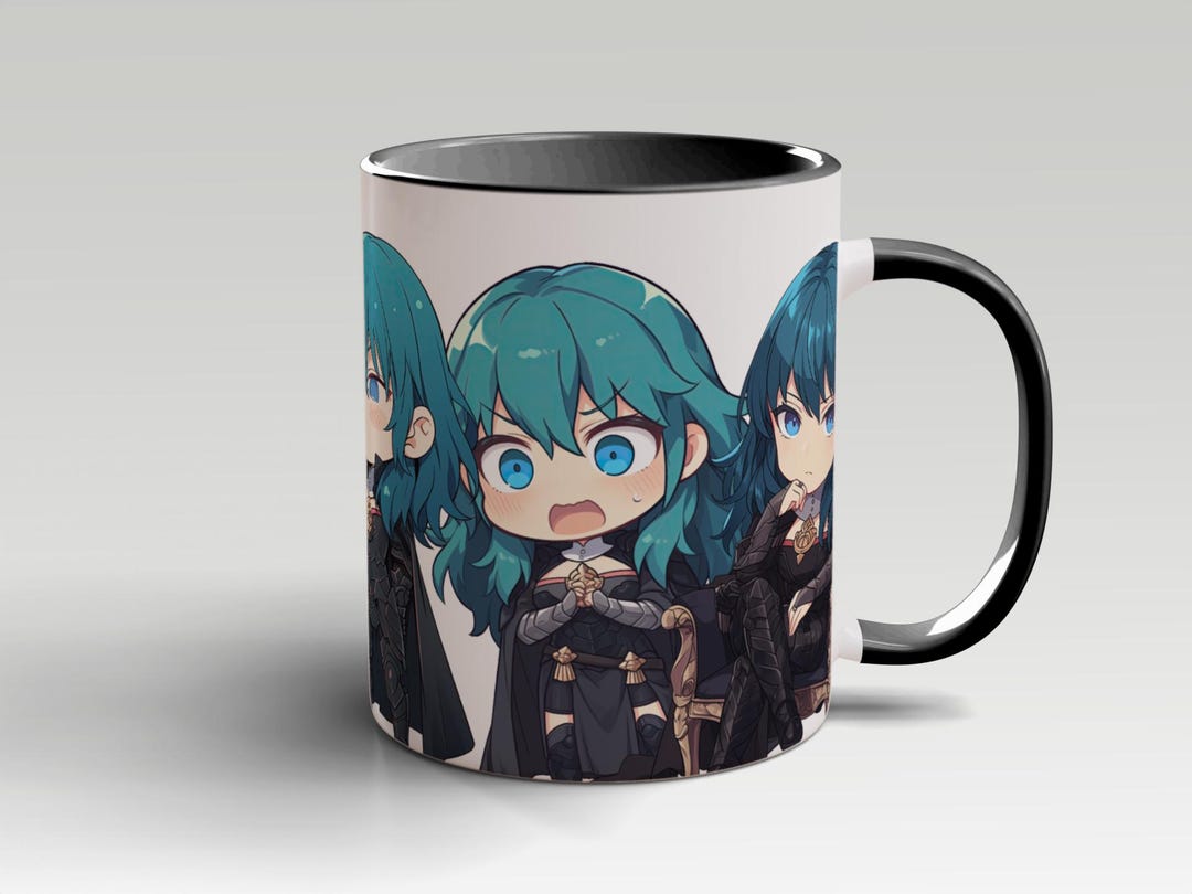 Anime Mug Fire Emblemm Byleth Japanese Animation Tea Cup Kawaii Cup ...