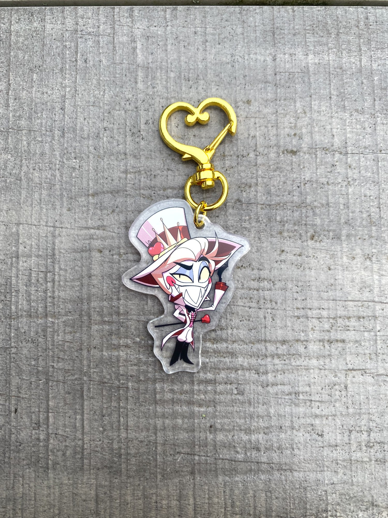 Hazbin Hotel Keychains Set Alastor Keychain Fizzarolli Keychain Angel ...