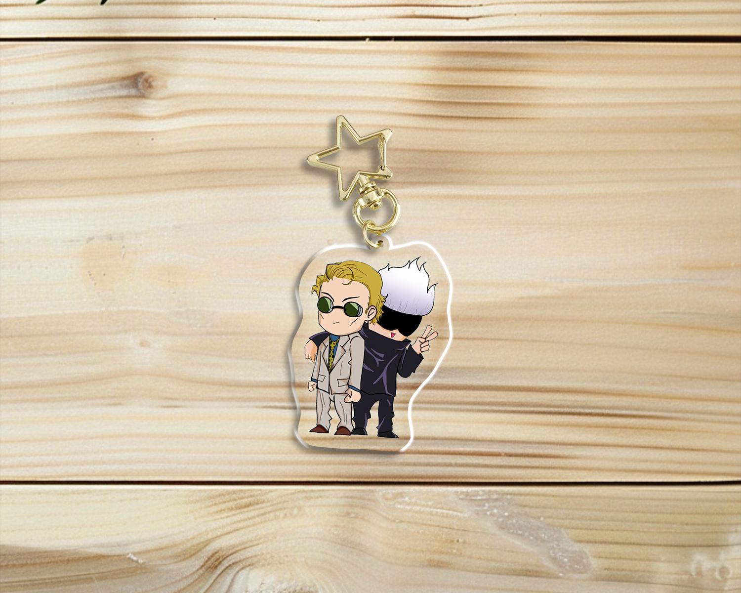 Chibi Jujutsu Kaisen Keychains Jujutsu Kaisen Geto, Gojo, Nanami ...