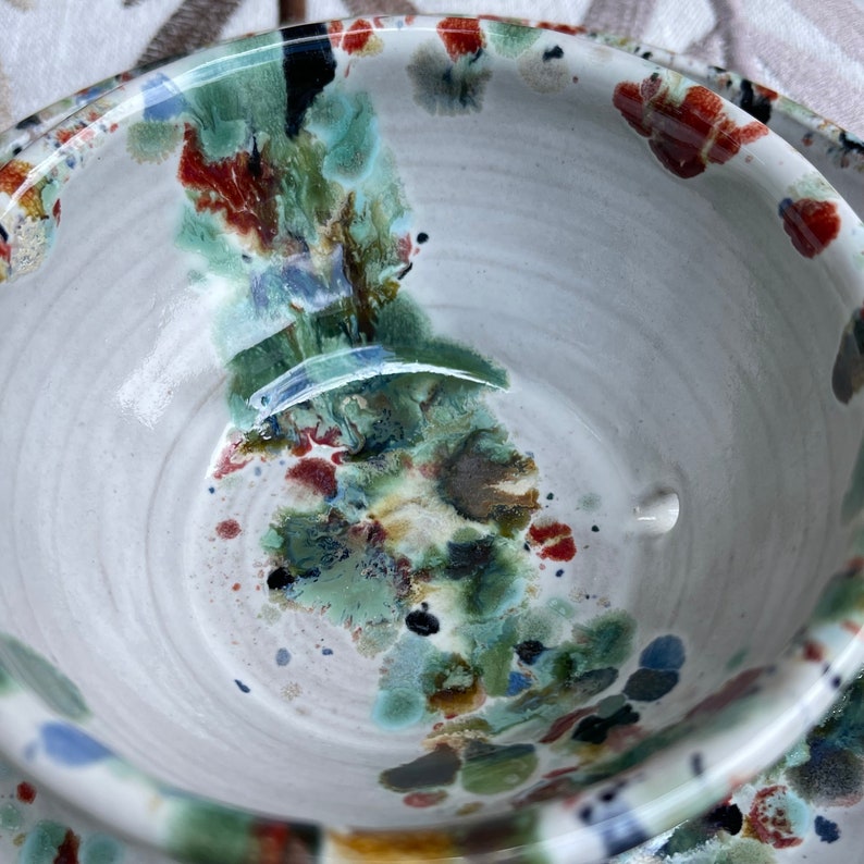 Pinguicula butterwort Planter Ping Pot Handmade Pottery Paint Splatter ...