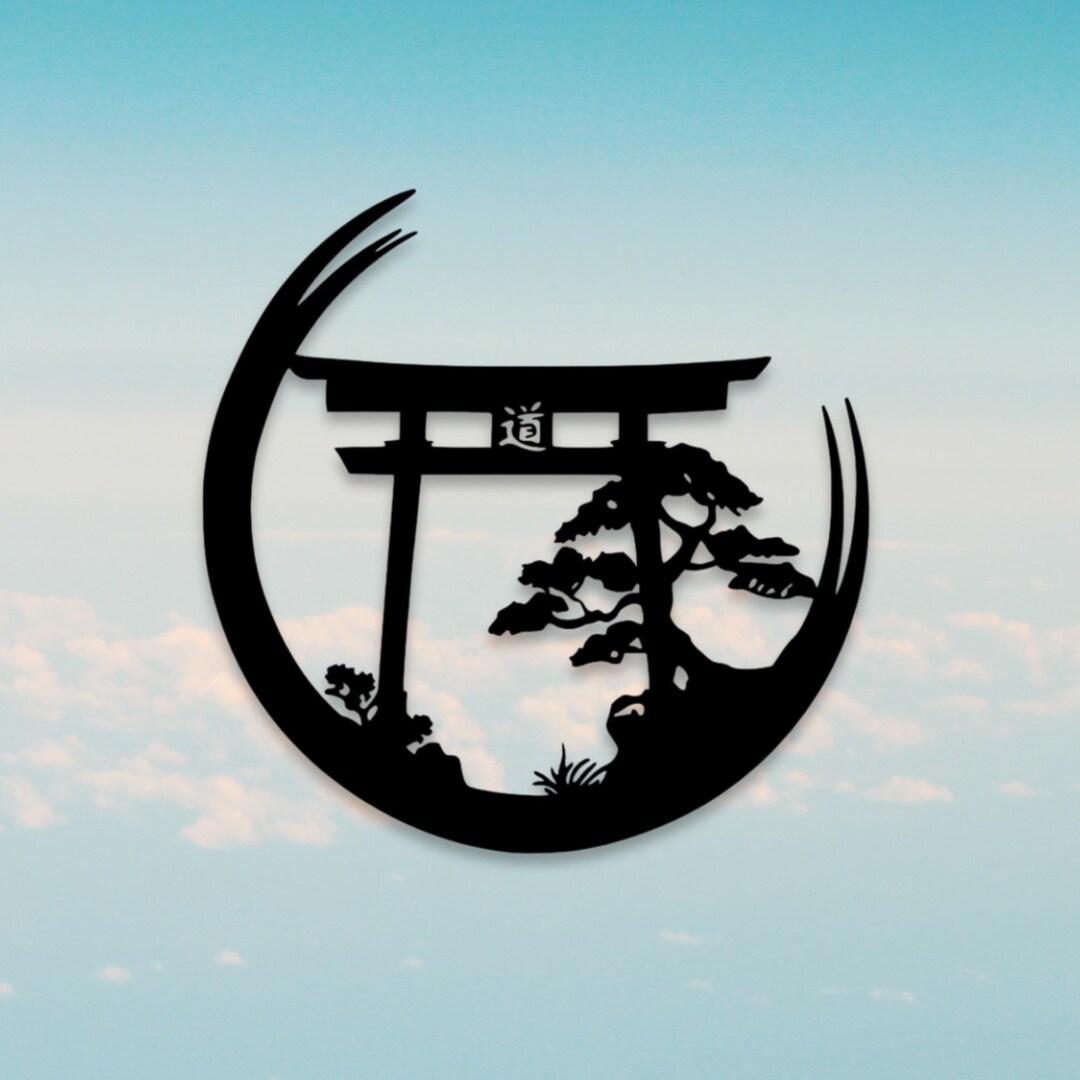 Torii Gate Japanese Tree Laser Cut Files | Bonsai Tree Themed Dxf Svg ...