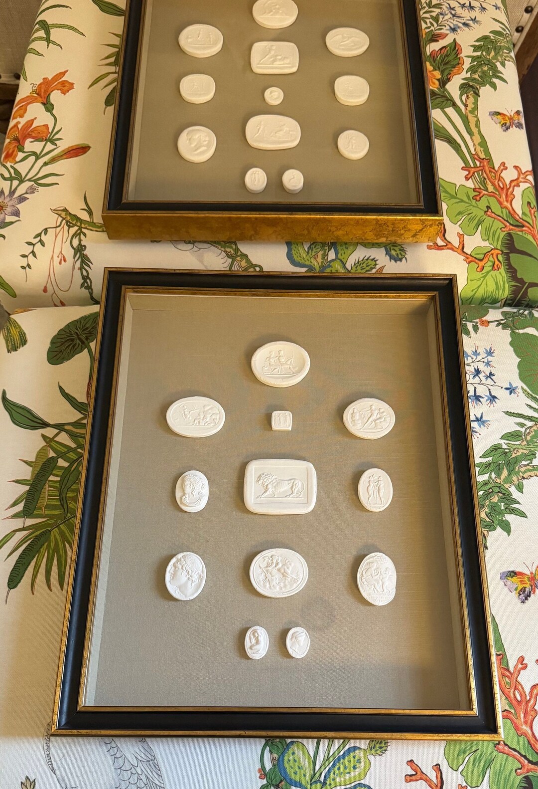 Intaglio, Shadow Frame, Antique, Matte, Taglio - Etsy