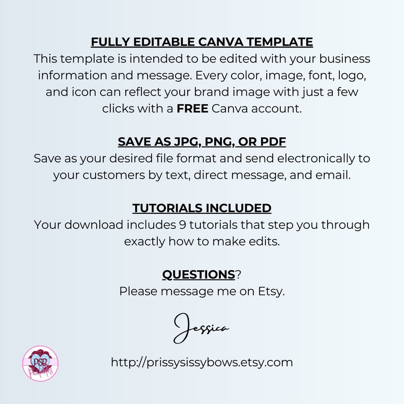 Electronic Thank You Cards With Customizable Text and Coupon Code| Canva Template| Editable ...