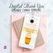Electronic Thank You Cards With Customizable Text and Coupon - Etsy