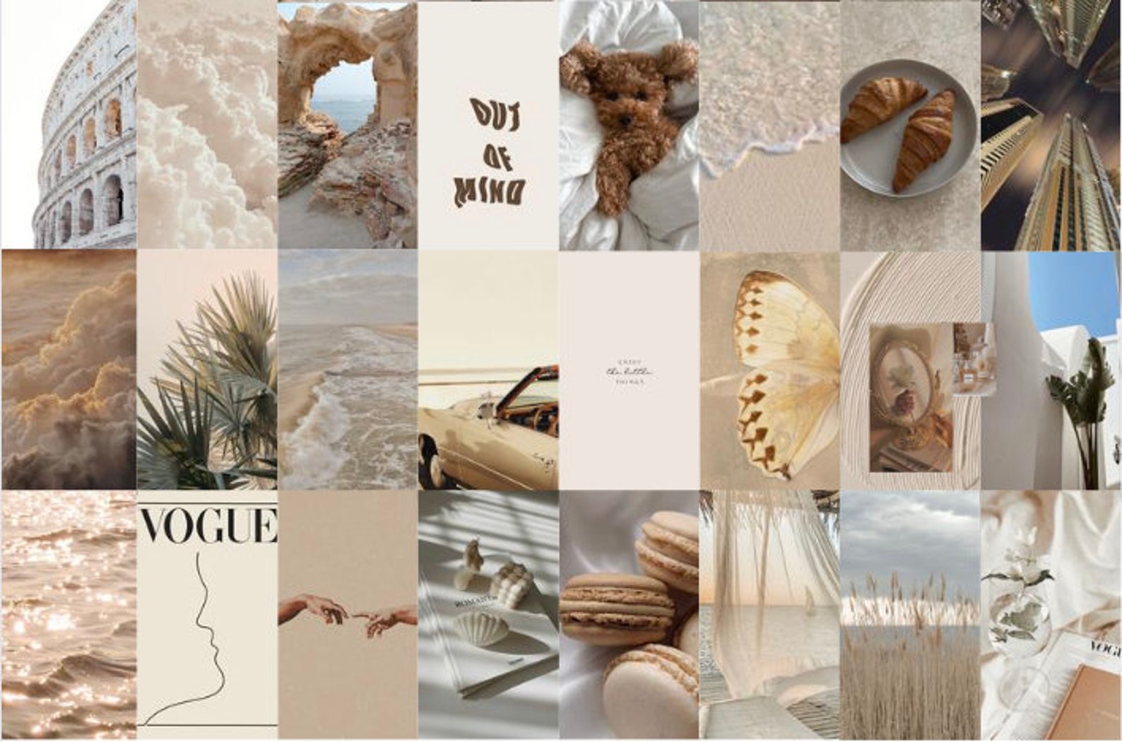 Boho Wall Collage - Etsy