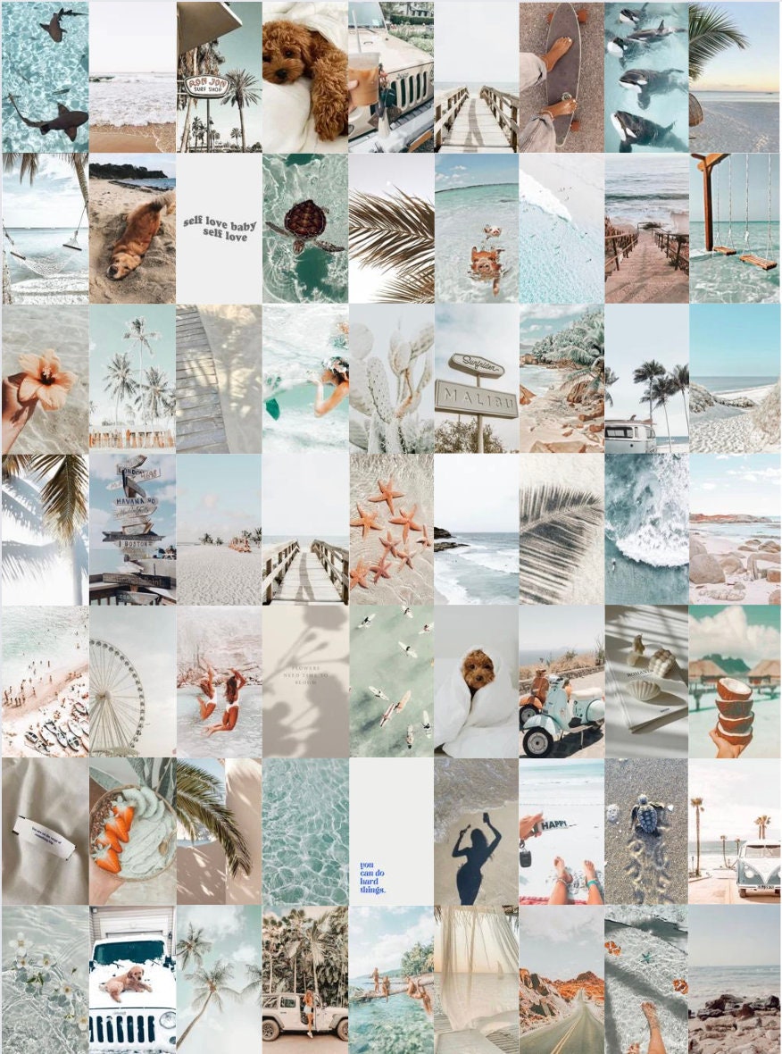 Beachy Boho Wall Collage - Etsy