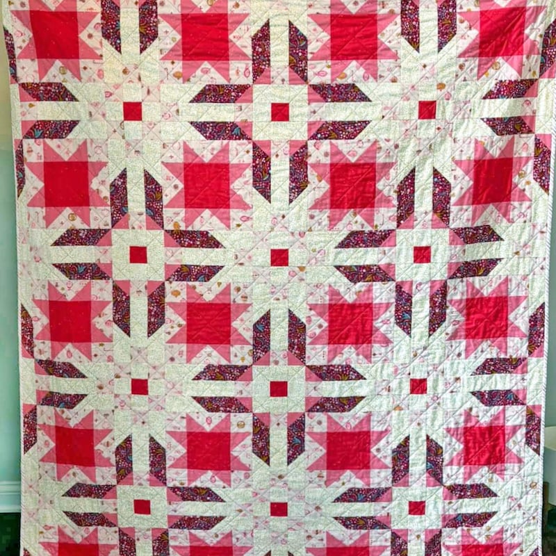 Modern Star Quilt - Etsy
