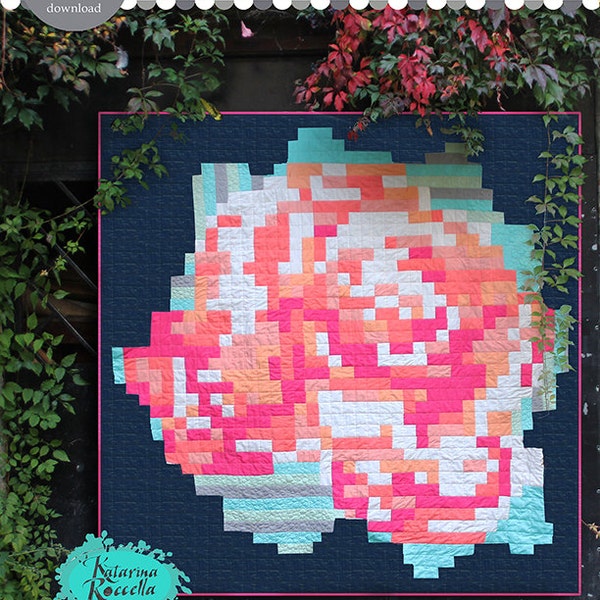 Pixel Quilt Patterns - Etsy