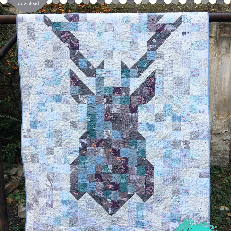 Deer Quilt - Etsy