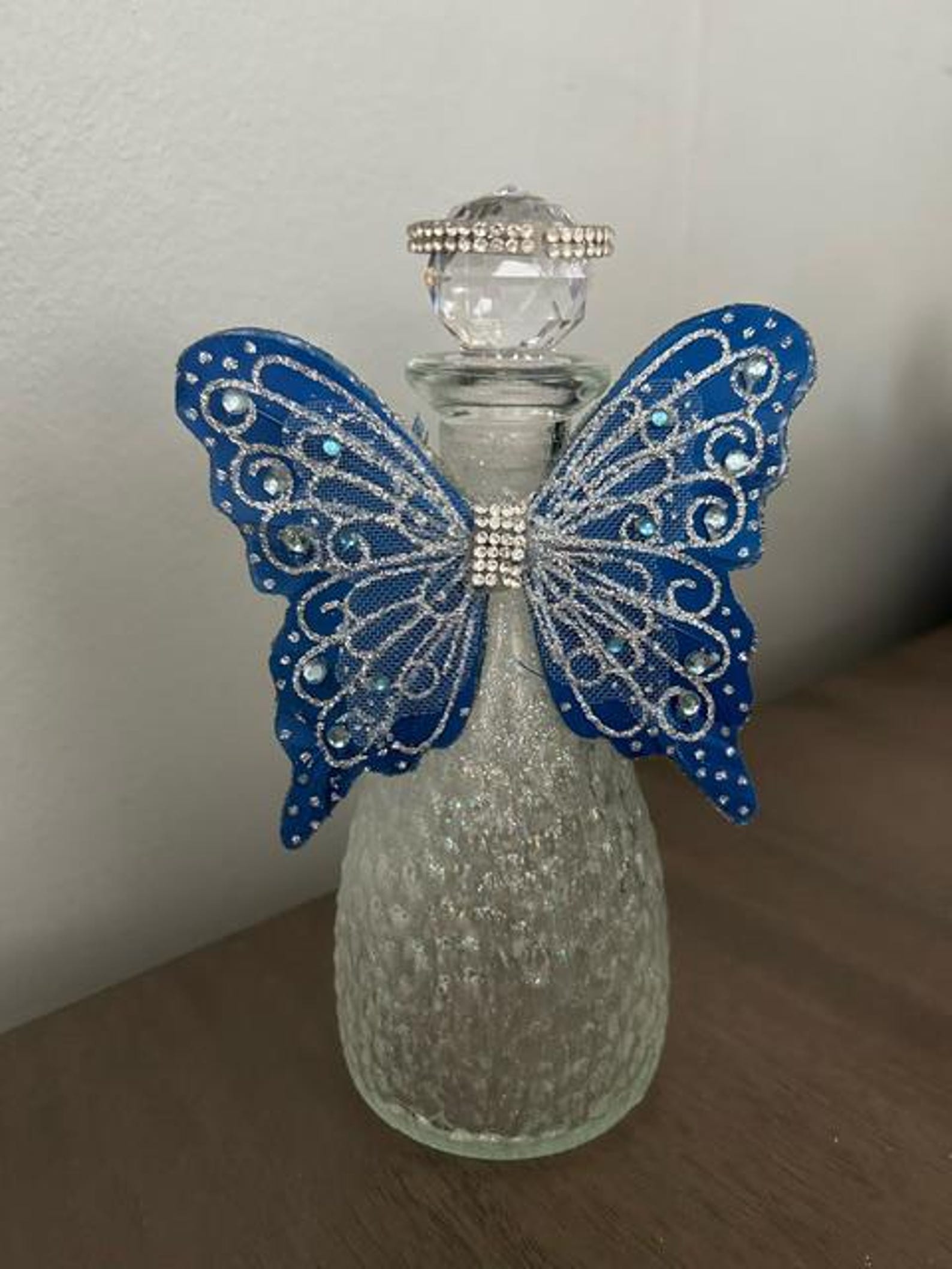 Glass Angel Figurine Religious (customized) - Etsy