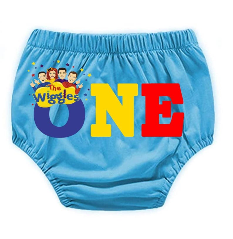 Wiggles Cake Smash Outfit Baby Boy Blue Wiggles One 1st Birthday ...