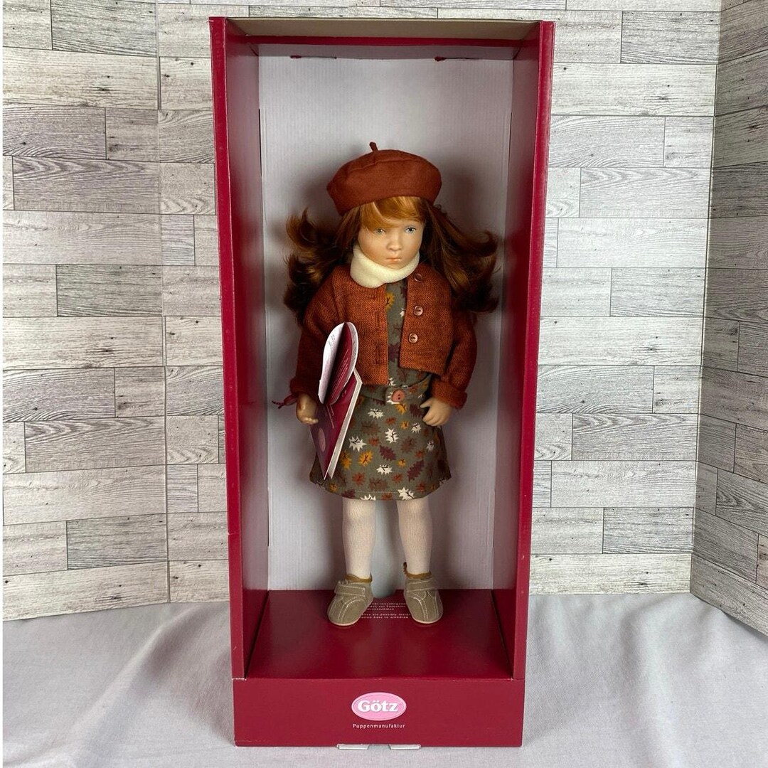 Rare Gotz Doll GITTA 17.5” Sylvia Natterer Vinyl Red Hair #22 Limited ...