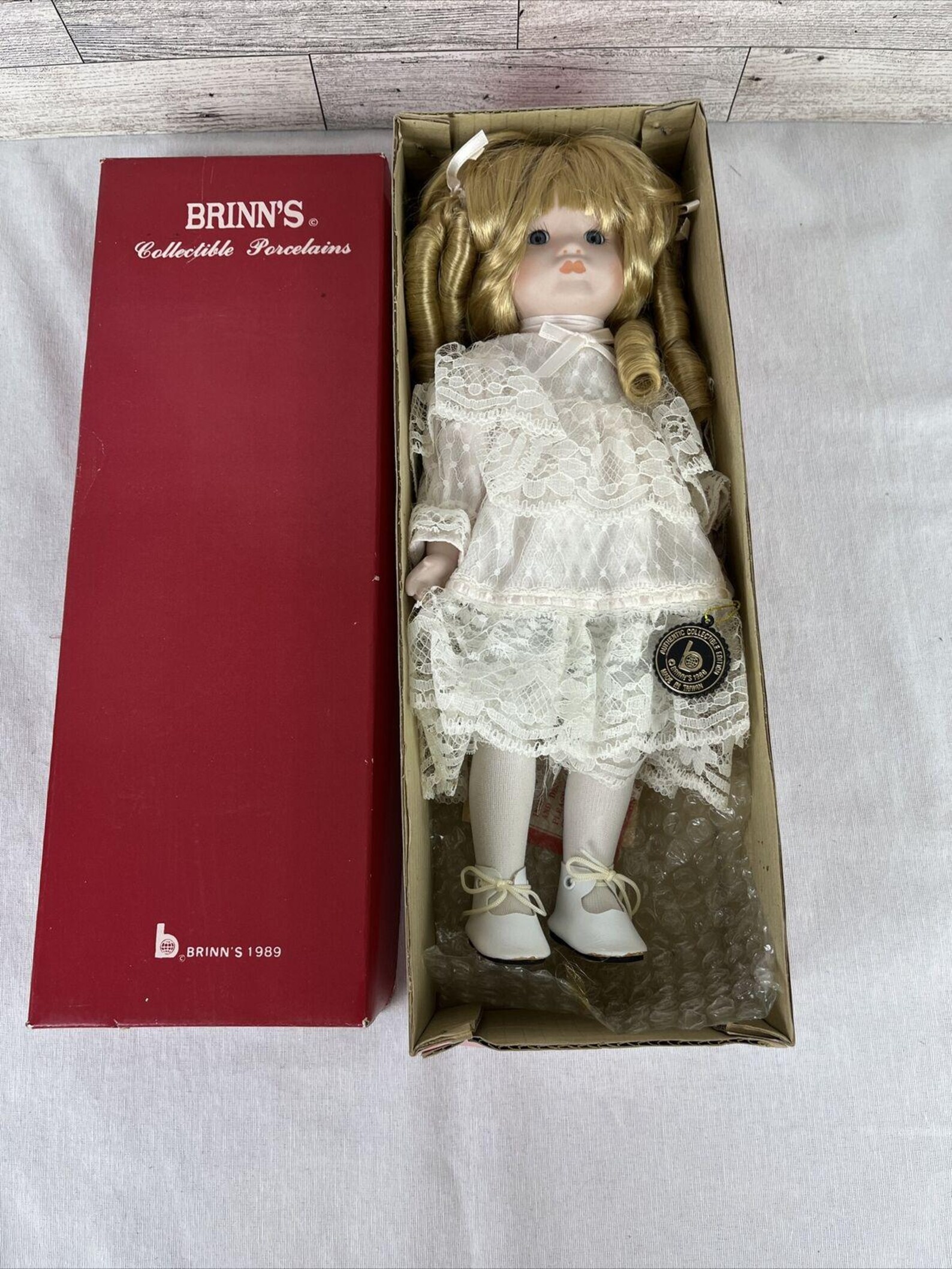 Brinns Collectible Edition Doll “heidi” - No 506 Tags & Certificate of ...