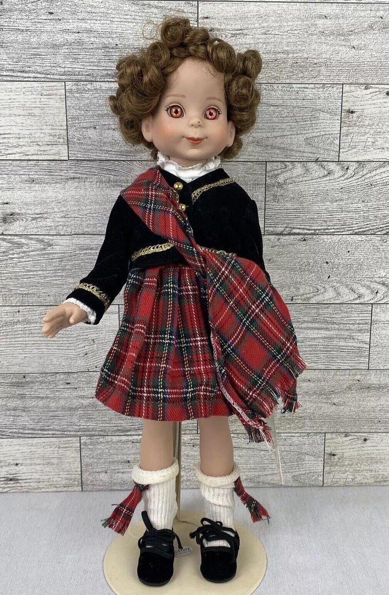 Vintage Tonner BARBARA Mccall Collector Doll “betsy Goes to Scotland ...