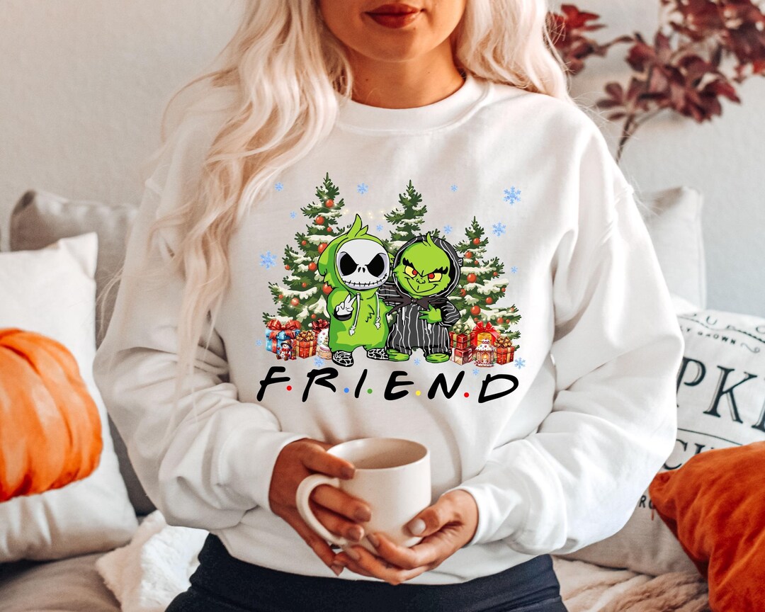 Christmas Friend Shirt, Christmas Movie, Christmas Tshirt, Baby Grinch ...