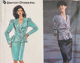 Full Figure Dresses Sewing Pattern Butterick 4387 Bust 40-44 Inches ...