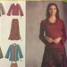 Women's Pants, Skirt, Top, and Scarf Full Figure Sewing Pattern ...