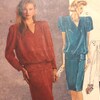 Misses' Dress and Bag Sewing Pattern Simplicity 4265 Size 8-18 Bust 31 ...