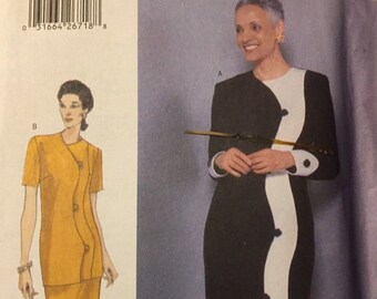 Misses' Shirt Sewing Pattern Vogue 8447 Size 6-10 Bust 30-32 Inches ...