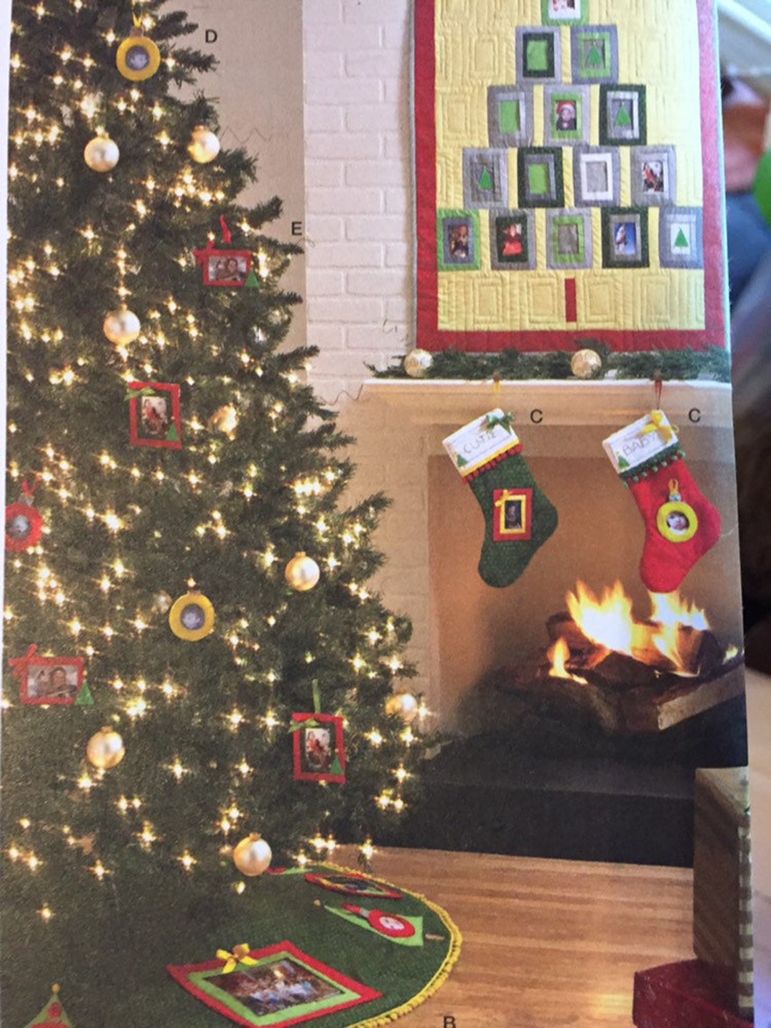 Christmas Decorations Sewing Pattern Simplicity 2488 Uncut Complete ...