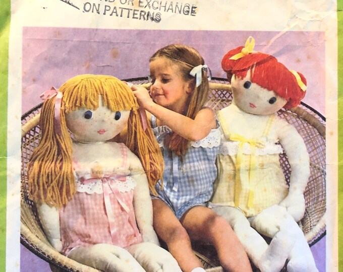Doll and Camisole Sewing Pattern Simplicity 8967...for 41.5 Inch Cloth ...