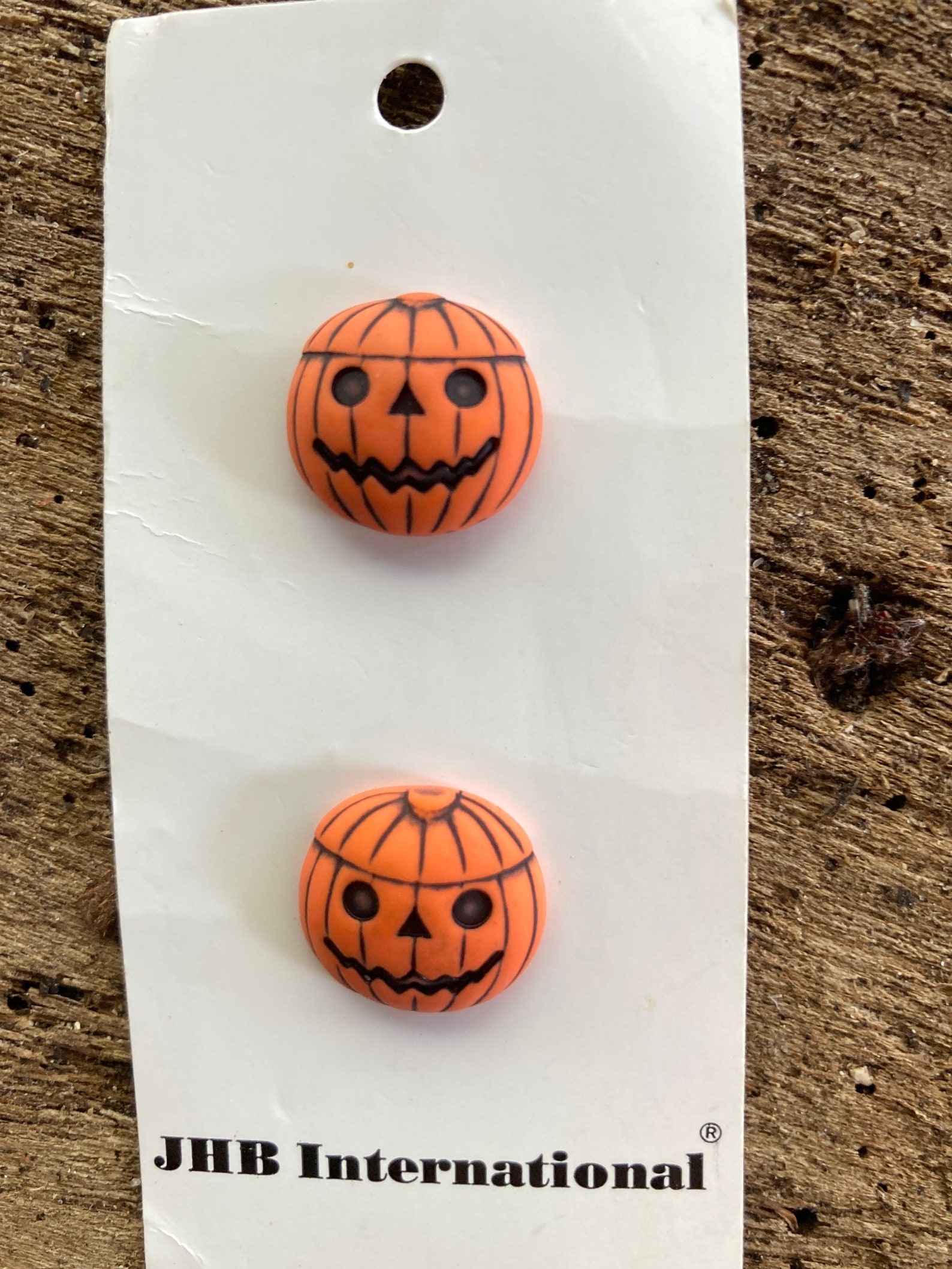 Ladybug or Jack O Lantern Buttons...Choice | Etsy