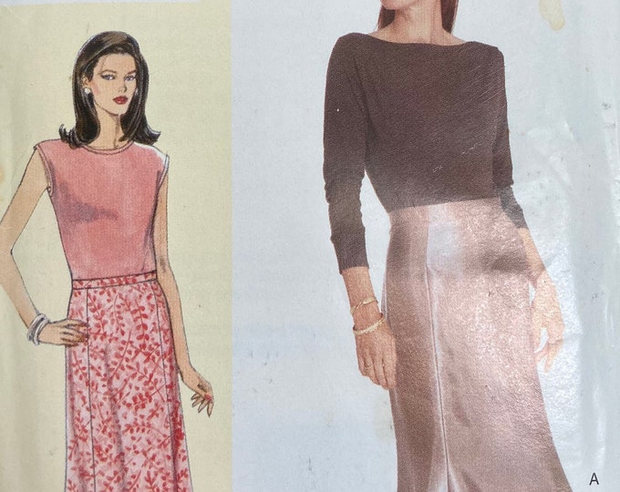 Misses' Shirt Sewing Pattern Vogue 8447 Size 6-10 Bust 30-32 Inches ...