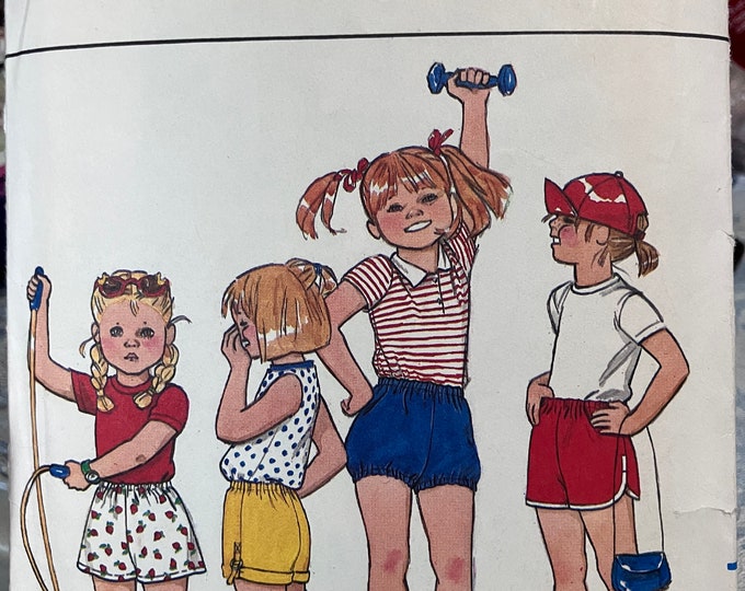 Simplicity 7956 Boys' Pants or Shorts and Shirt Sewing Pattern Size 7 ...