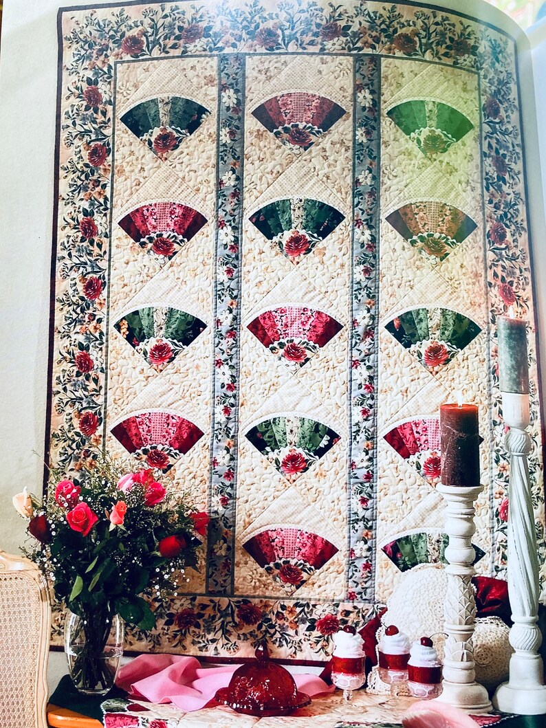 Fans & Flutterbys by Patricia Knoechel.....quilt in A Day - Etsy