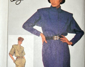 Vintage Dress Sewing Pattern Simplicity Super Saver 8397 Misses' Dress ...