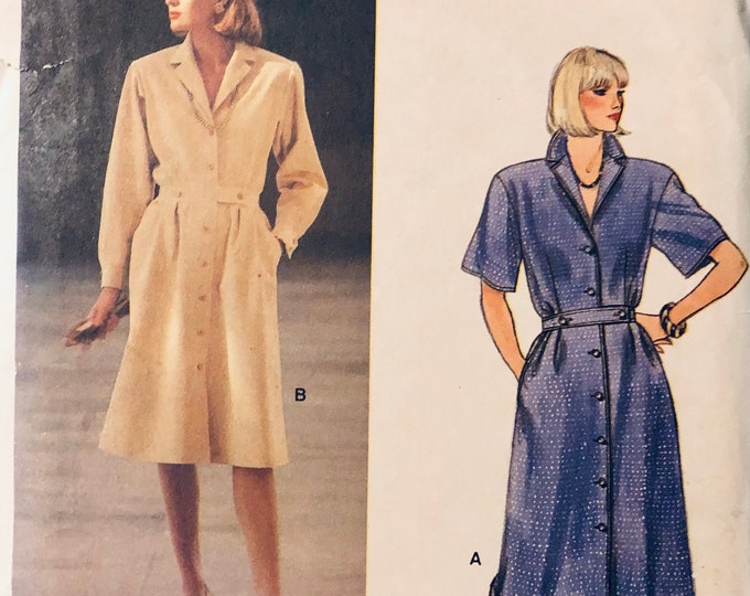 Vintage Sewing Pattern New Look 6061 Misses' Princess Button Down Dress ...