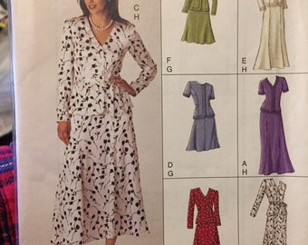 Misses' Top and Skirt Sewing Pattern Vogue 8599 - Etsy