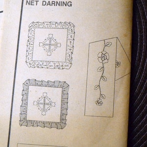 Vintage Net Darning Sewing Pattern Butterick 3047 Net Darning - Etsy