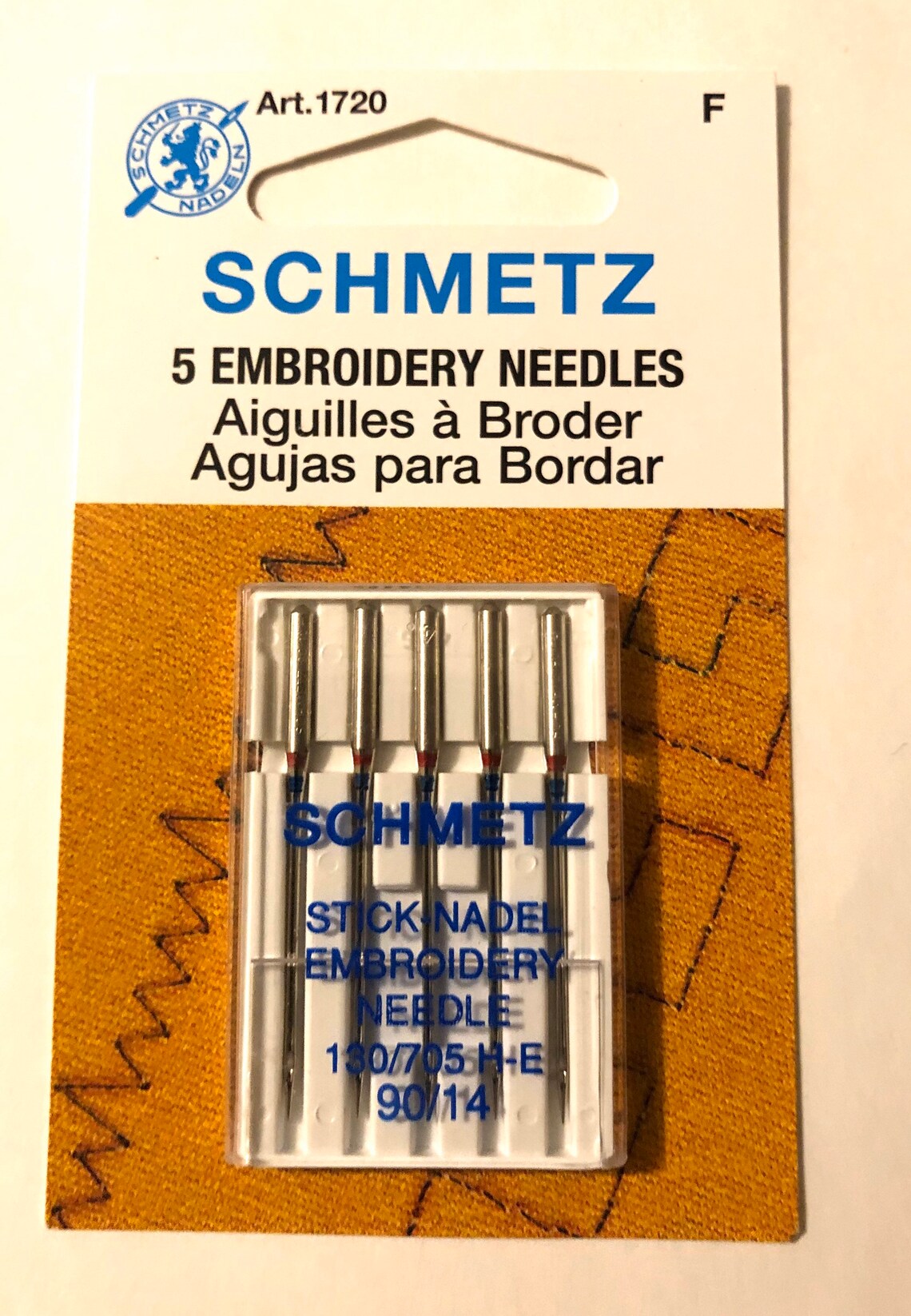 Sewing Machine Needles.... Schmetz Embroidery Needles.... 5 | Etsy