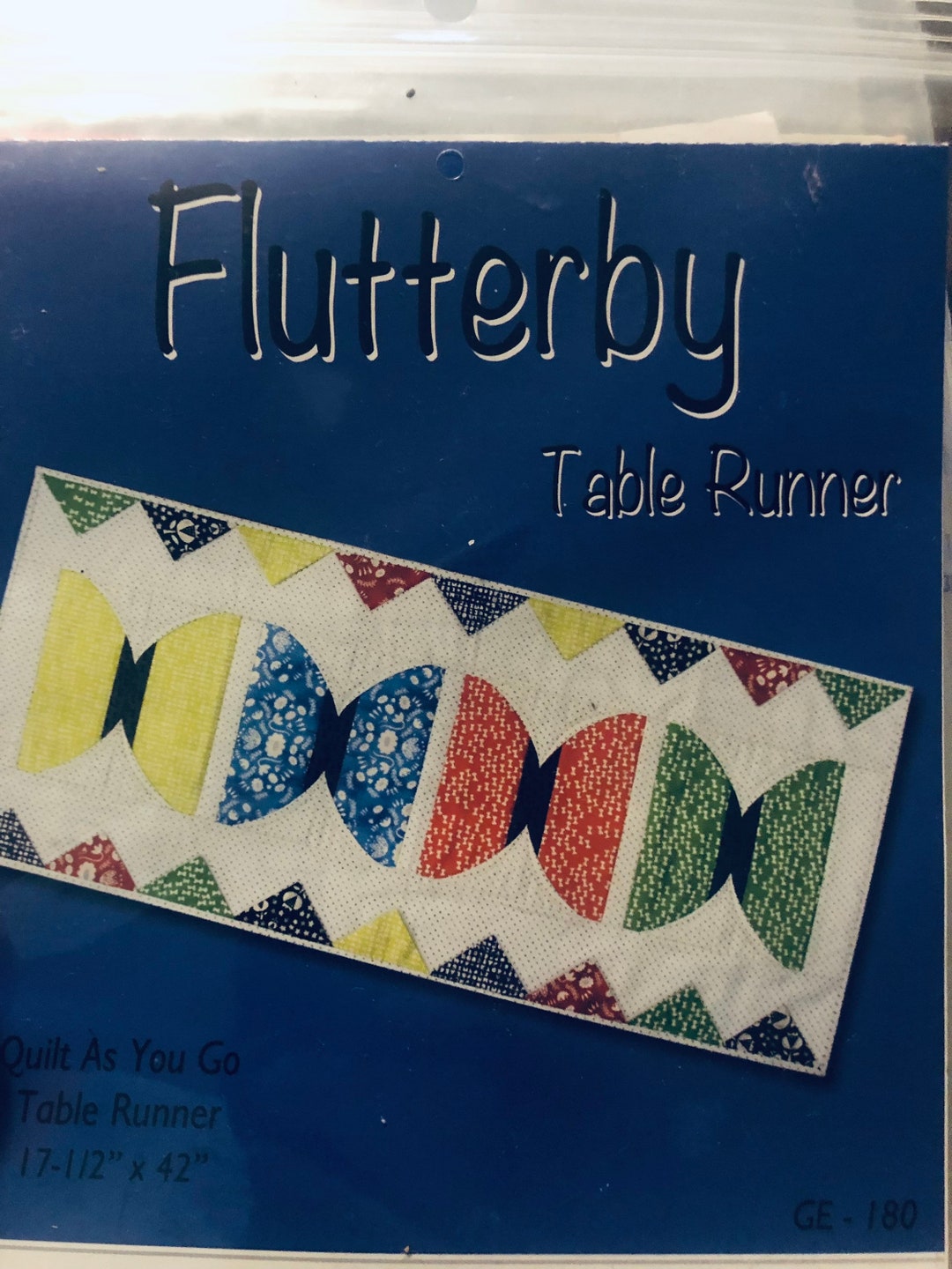 Flutterby Table Runner Quilting Pattern....ge Designs..iceland......design by Gudrun Erla - Etsy