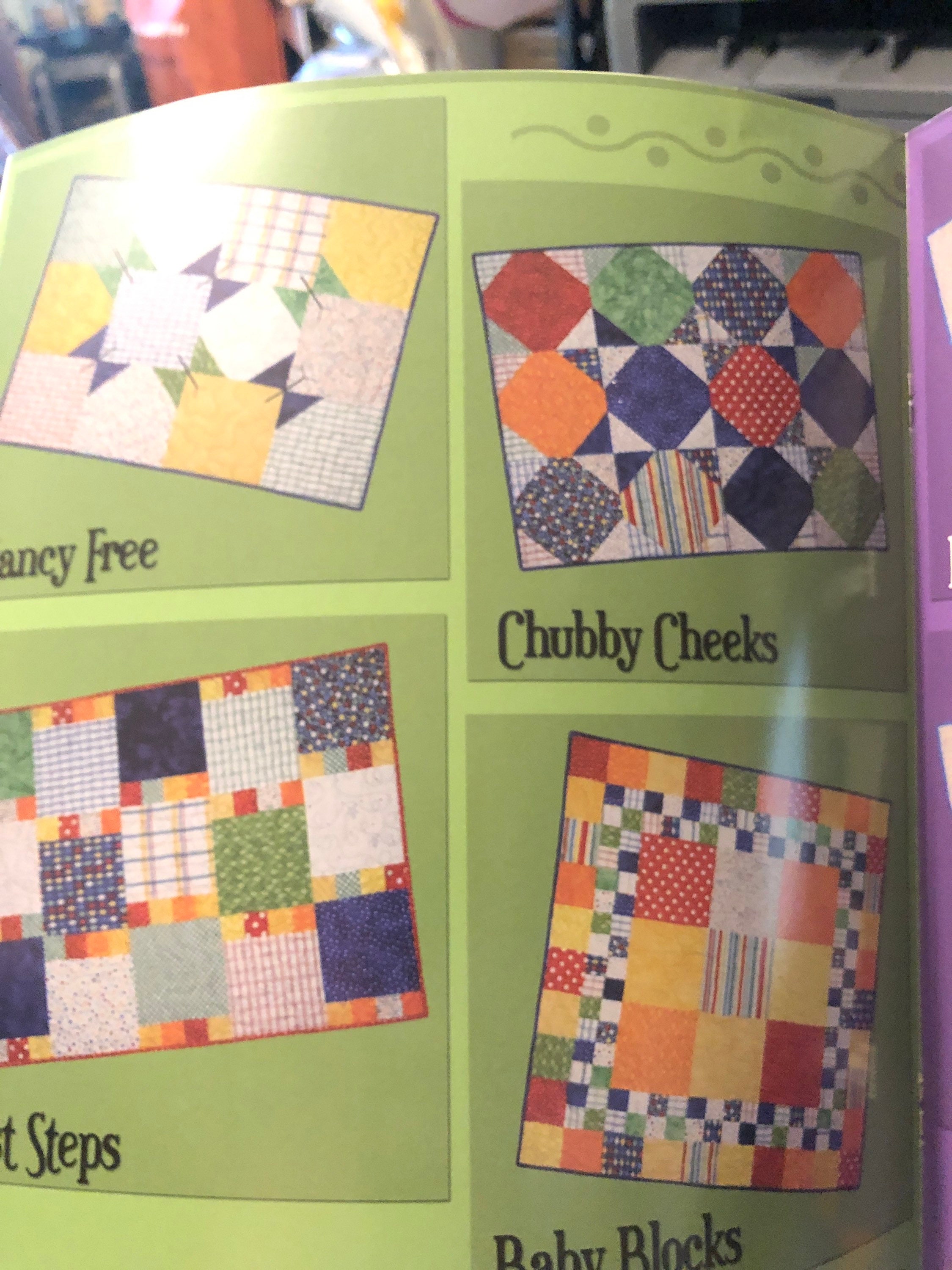 Baby Fats Baby Quilting Pattern Book....cracker Jack Quilts...4 Quilts ...