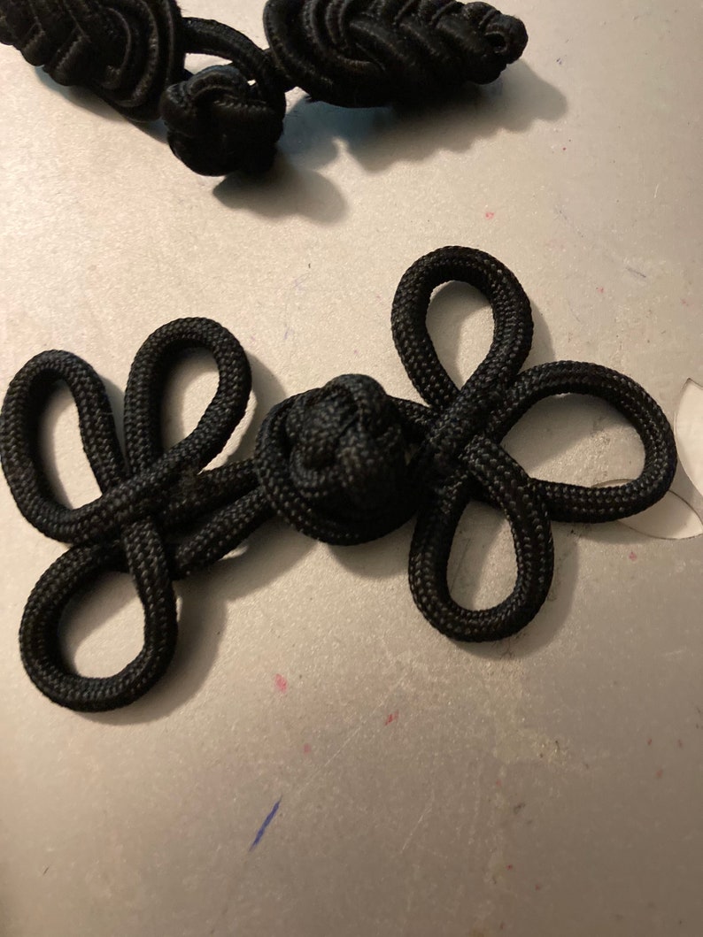 Frog Closures....black Frog Closures..sew on Closures - Etsy