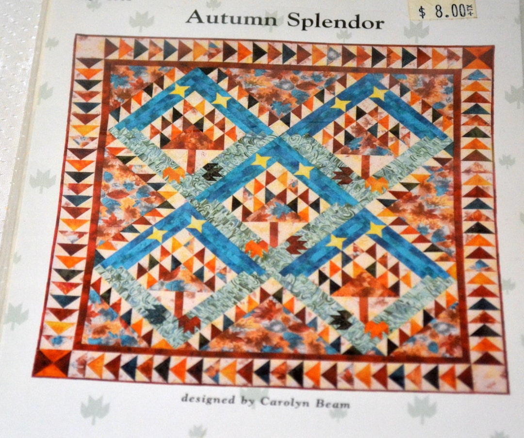 Autumn Splendor Quilting Pattern Uncut Complete....quilting...colorado ...