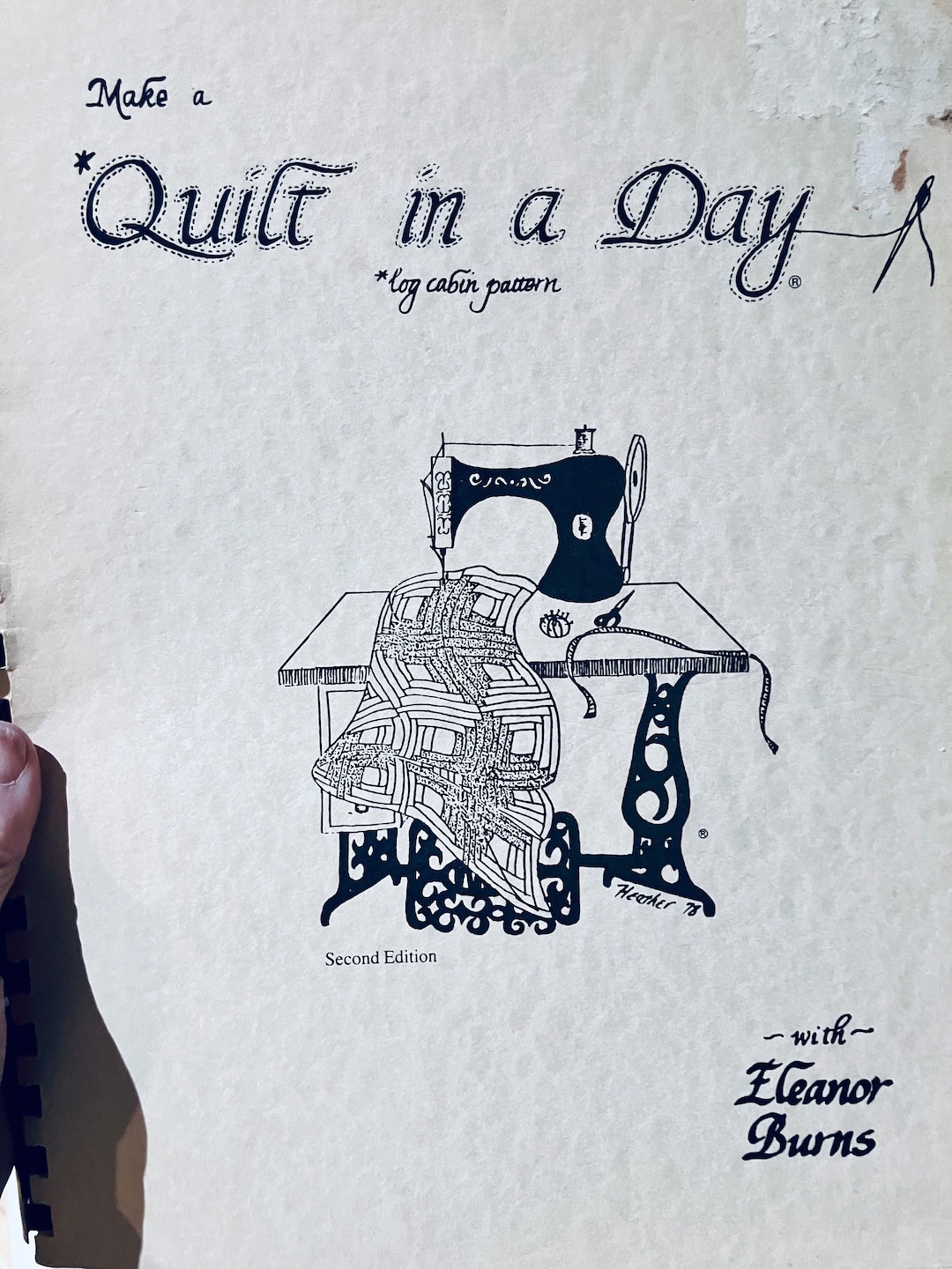 Make a Quilt in A Day Log Cabin Pattern With Eleanor Burns by Eleanor ...