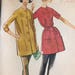 Vintage 1960's Tunic and Pants Sewing Pattern Simplicity 6013 Teen ...