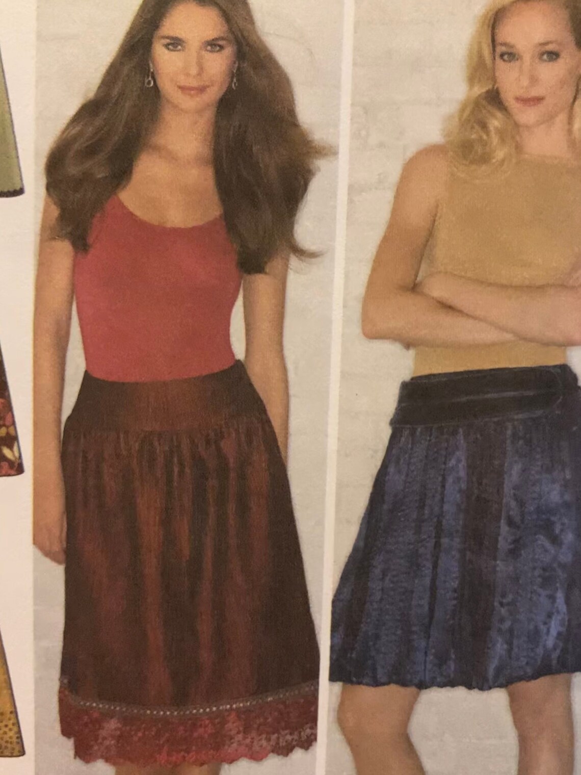 Misses' Skirts Sewing Pattern Simplicity 3924 A-line Skirt Size 12-20 ...