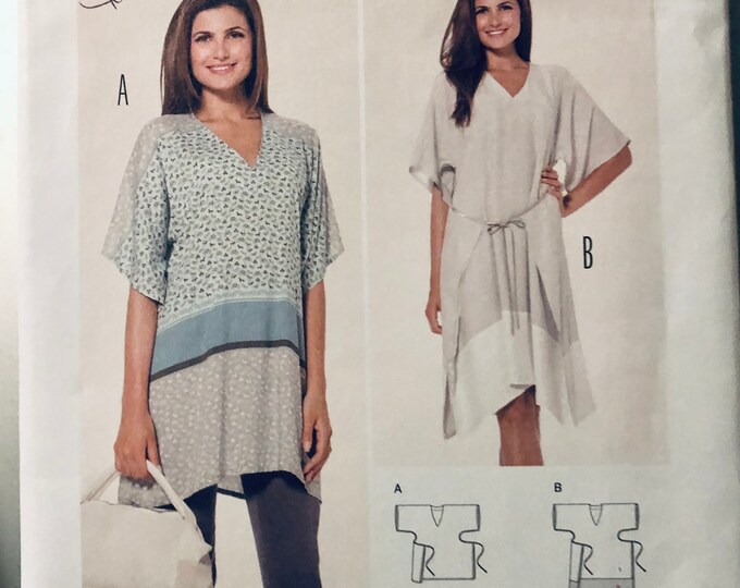 Misses' Dress and Tunic Sewing Pattern Burda 6936 Size 6-24 Bust 32-50 ...