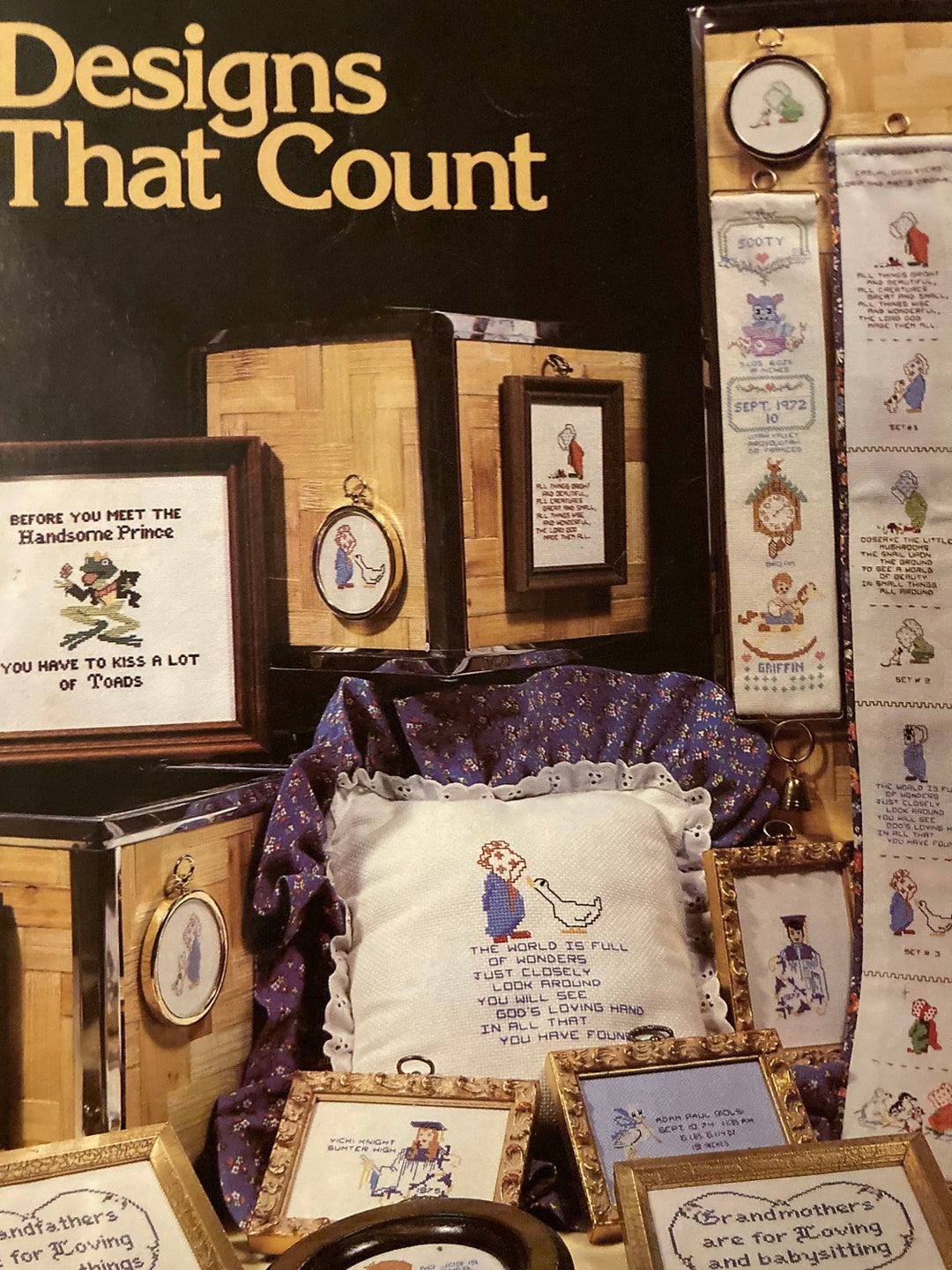 Designs That Count....counted Cross Stitch...embroidery Patterns ...