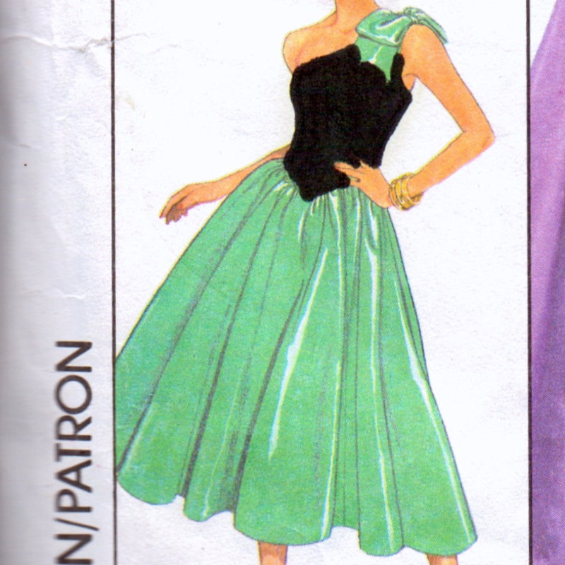 1980s Dress Pattern - Etsy