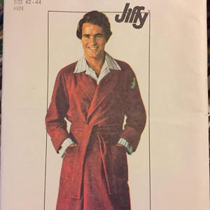 Vintage Robe Jiffy Sewing Pattern Simplicity 7741 or 7702 Choice of ...