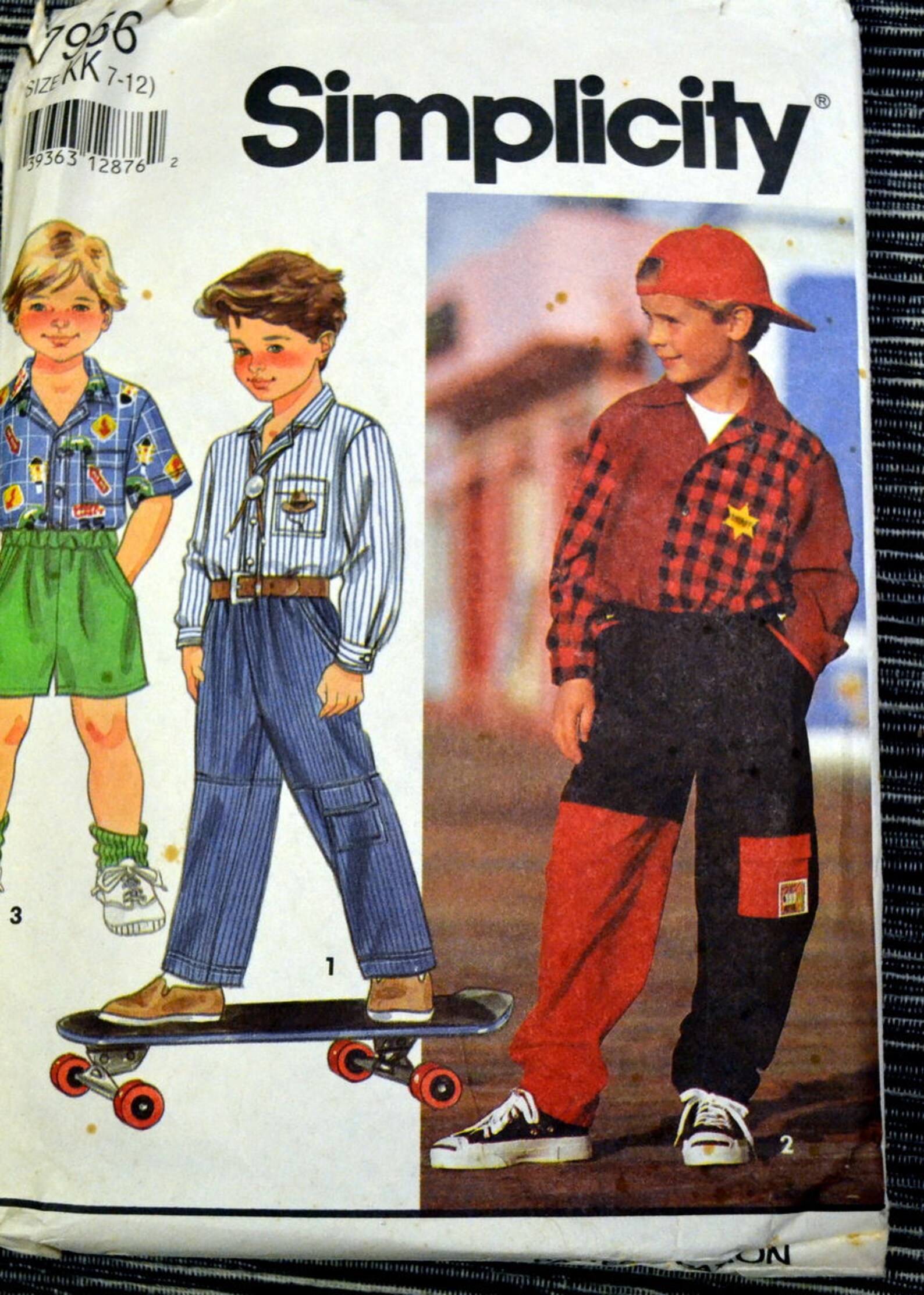 Simplicity 7956 Boys' Pants or Shorts and Shirt Sewing | Etsy